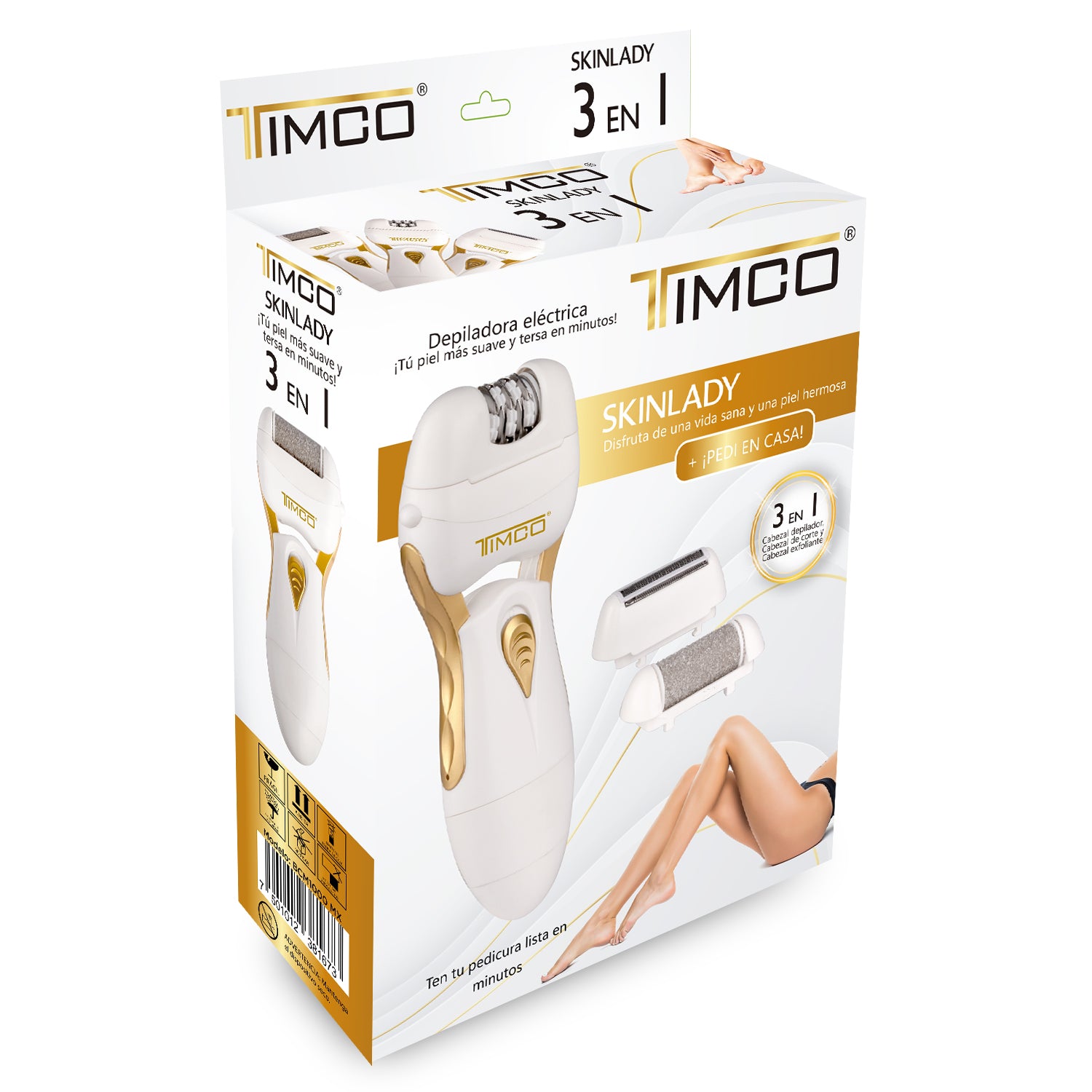 Depiladora Removedor de Callos Electrico Rasuradora para Mujer de Pila ...