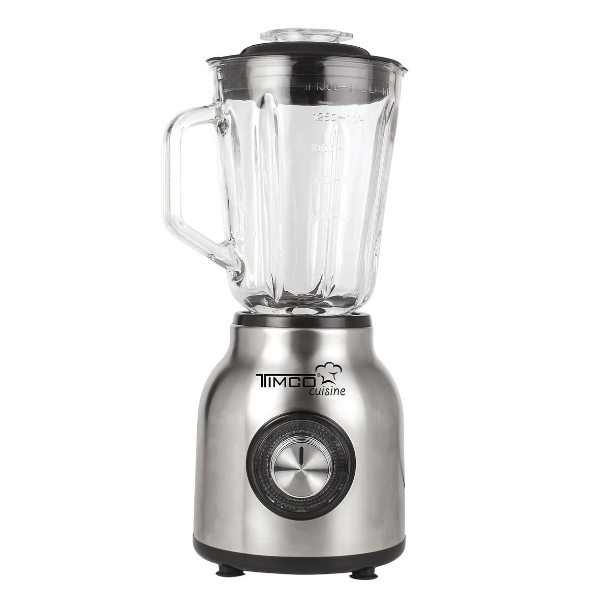 Licuadora Vaso de Vidrio 1.5 litros Inoxidable Timco LICX921 – timco.com.mx