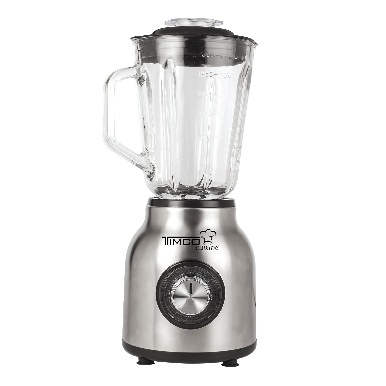 Licuadora Vaso de Vidrio 1.5 litros Inoxidable Timco LICX921 – timco.com.mx