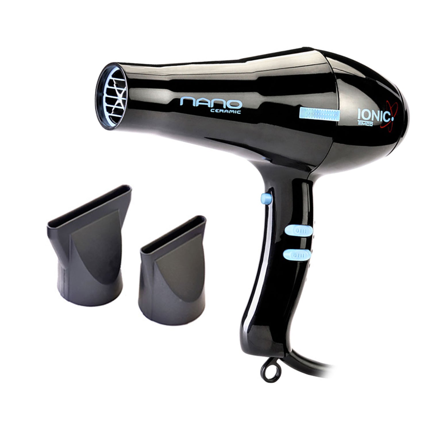 Secadora de Cabello Profesional con Iones Cerámica 2 Boquillas Timco N ...
