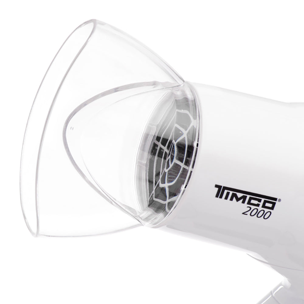 Secadora de Cabello Plegable Mini Portatil 1 Boquilla Ideal para Viaje ...